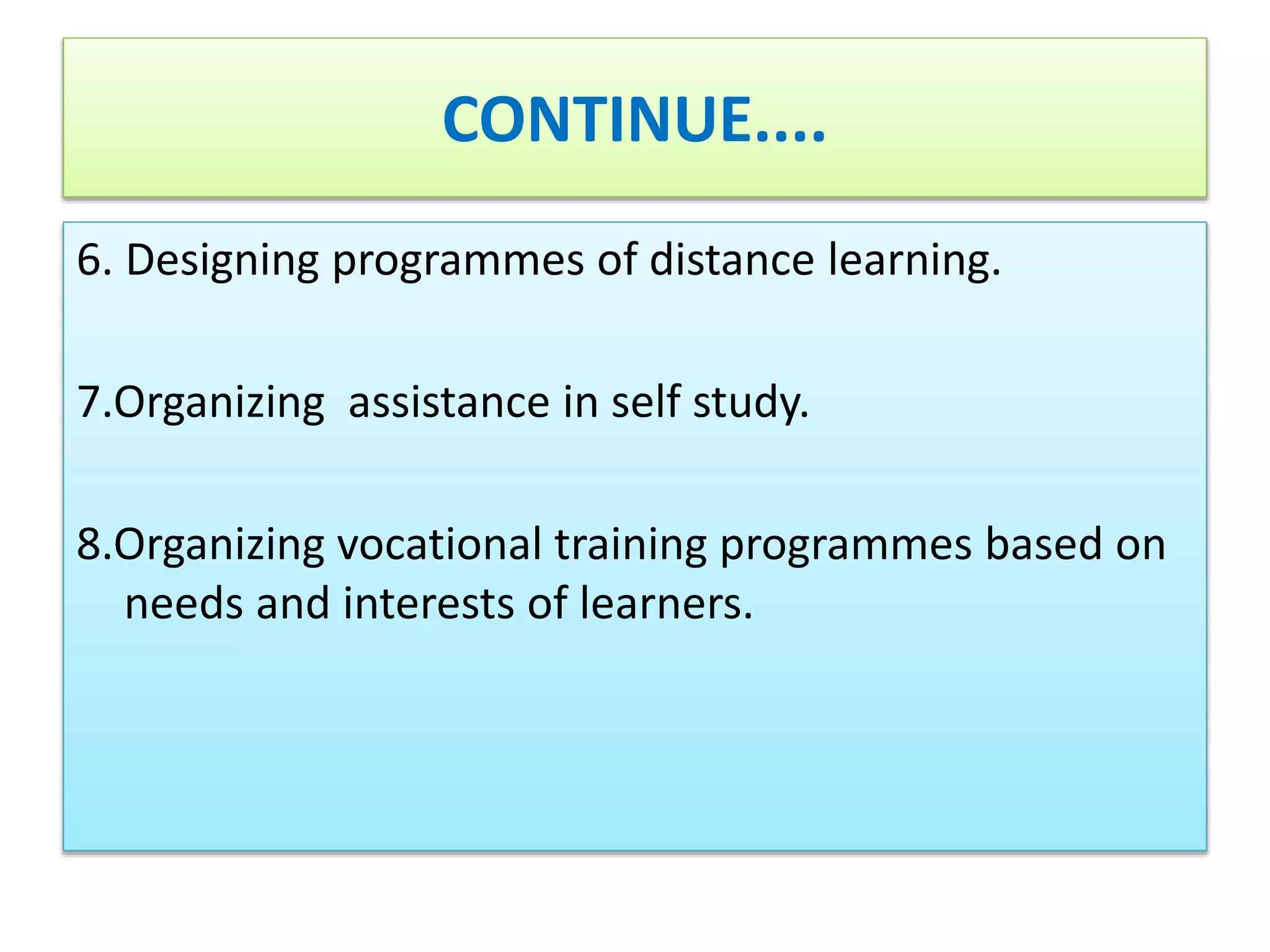 continuing education | PPTX