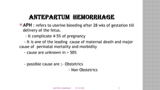 Management Session on APH obstetricspptandgynecological.pptx