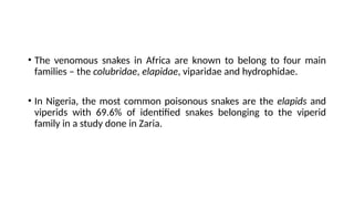 MANAGEMENT SNAKE BITE IN THE TROPICALS.pptx