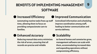 Management Software for Funeral Homes and Cemeteries | PDF | Funeral ...