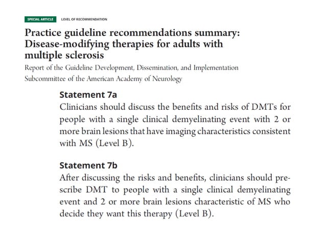 Management strategies in multiple sclerosis | PDF