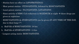 Management Strategies for Dyslipidemia & Sitosterolemia: Summarized ...