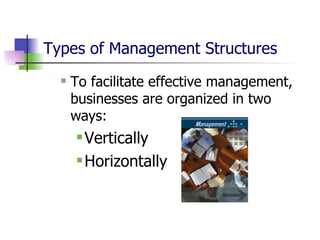 Management structures | PPT