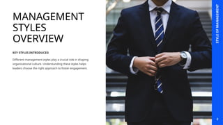 Management Style. ready to use for managers | PPT