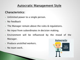 Management Styles | PPSX