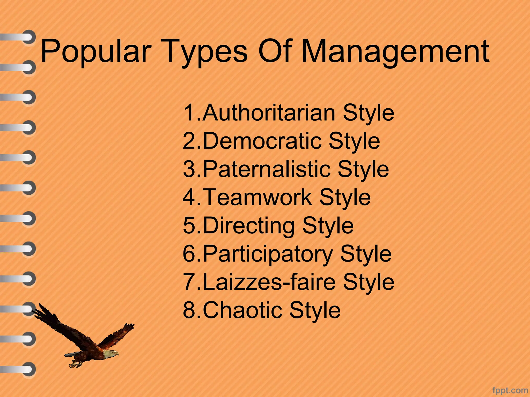 Management Style Models | PPT