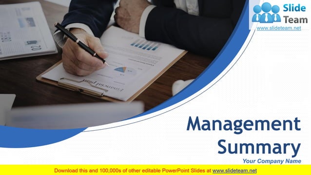 Management Summary PowerPoint Presentation Slides | PPT