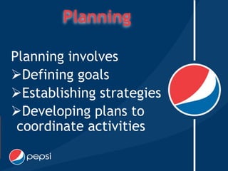 Management system of pepsico | PPTX