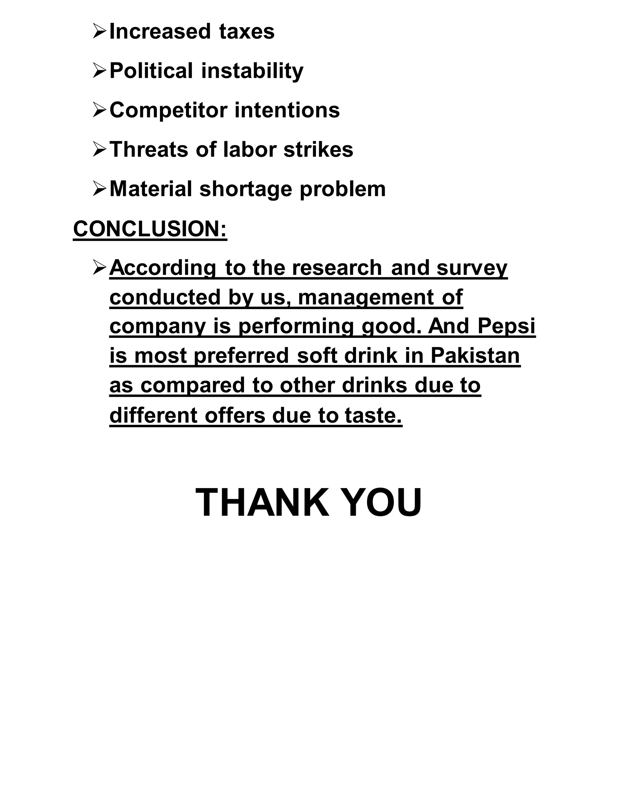 Management system of pepsi co | DOCX