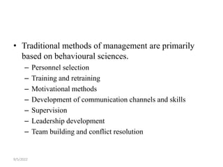 managementtechniques-ppt.pptx | Business Administration | Business