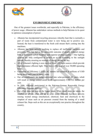 Alkaram Managementt Final Report | DOC