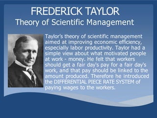 MANAGEMENT THEORIES PRESENTATION MANAGEMENT | PPT