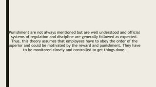 Management Theory report. Transactional Theory pptx | PPT