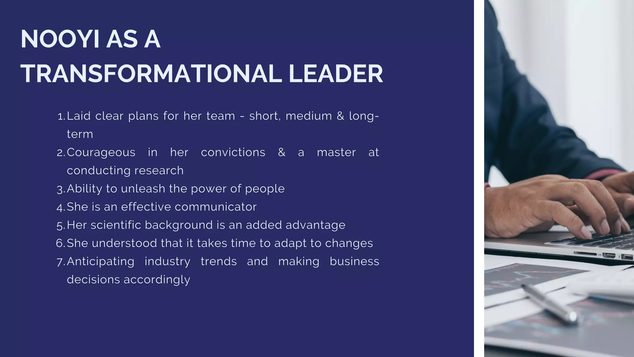 Transformational Style of Leadership Example - Indra Nooyi Pepsico ...