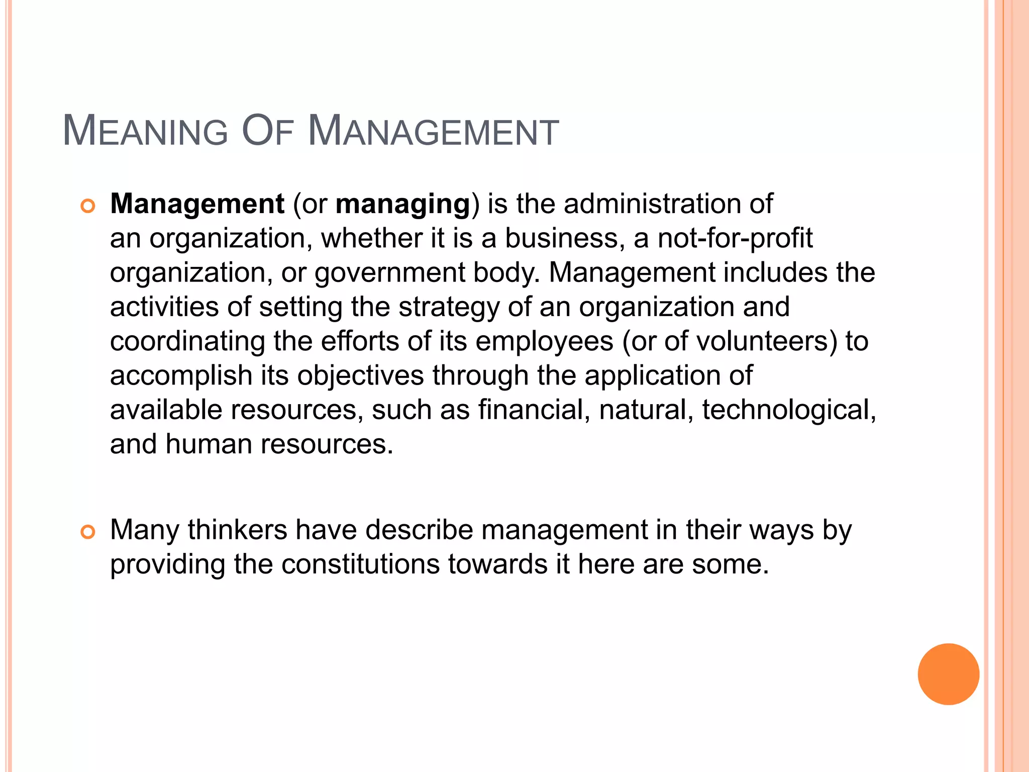 Management thinkers | PPTX