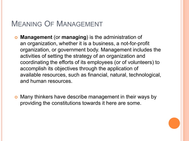 Management thinkers | PPTX | Business | Business and Finance