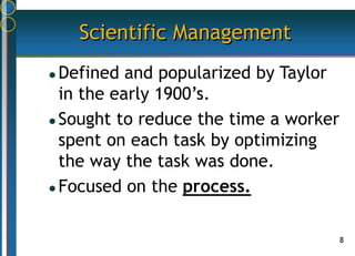 Management Thought Evolution1.ppt