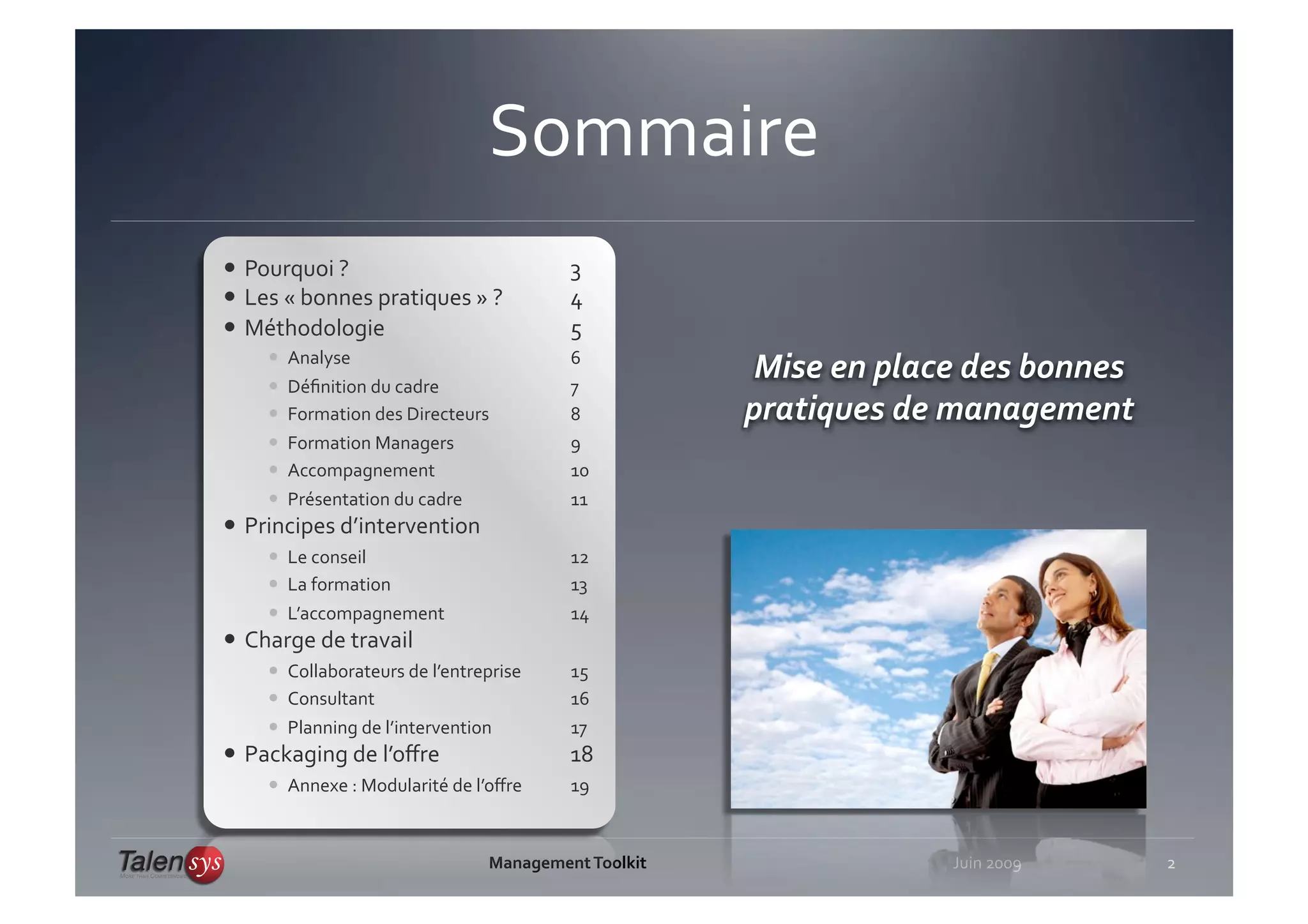 Management Toolkit | PDF