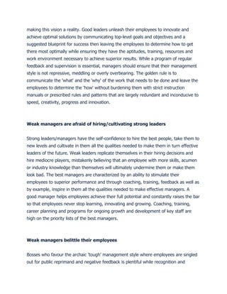 Management Traps And How To Avoid Them | PDF