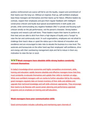 Management Traps And How To Avoid Them | DOC