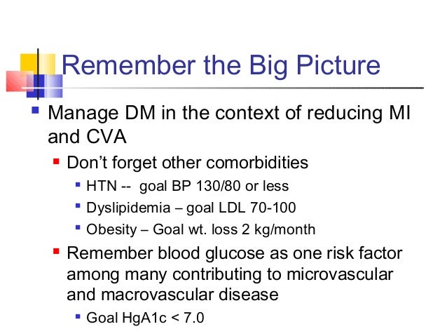 Management type 2 dm