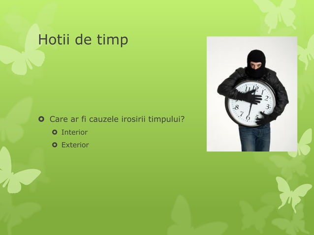 Managementul timpului | PPT