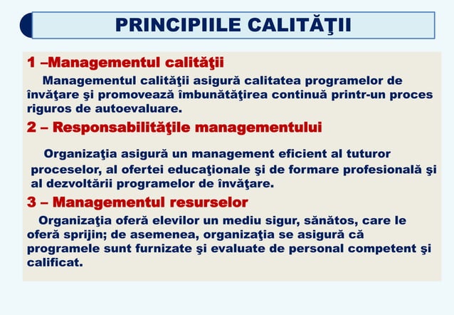 Managementul calitatii | PDF