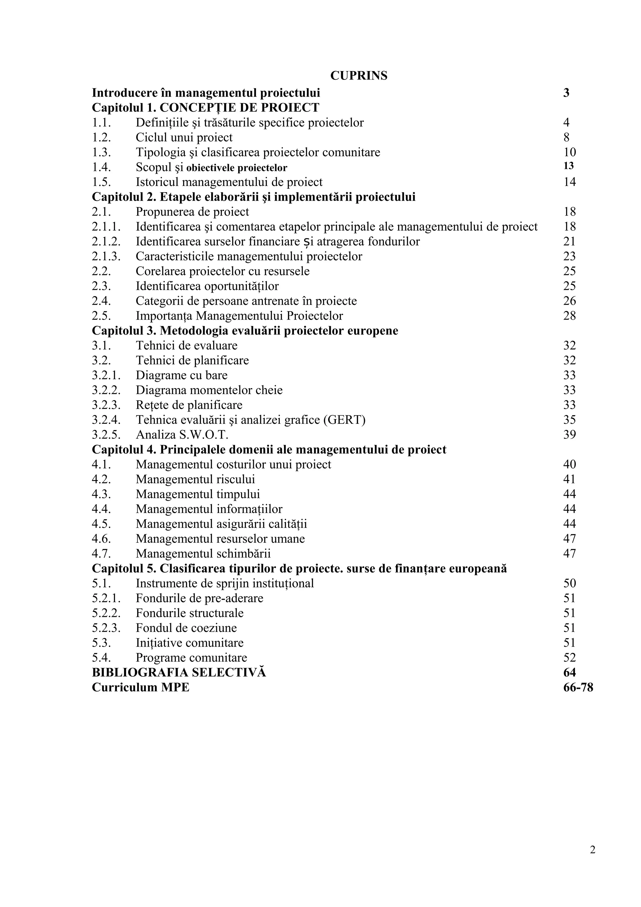 Managementul proiectelor-europene-suport-de-curs-reader | DOC