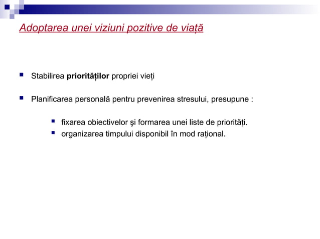 managementul-stresului este o prezentare utila oricui | PPT