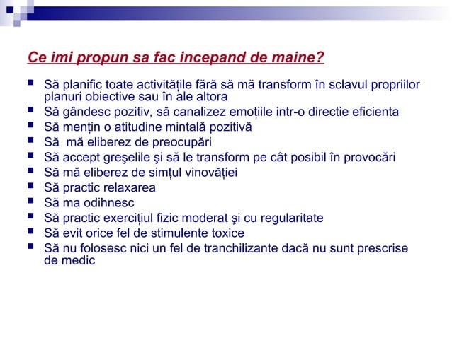 managementul-stresului este o prezentare utila oricui | PPT
