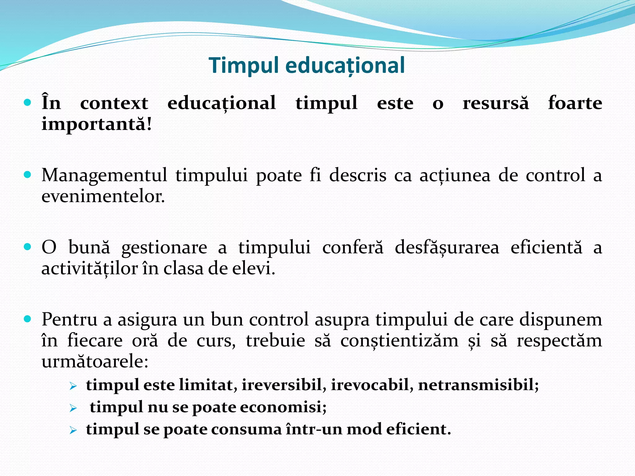 Managementul clasei c3 | PPTX