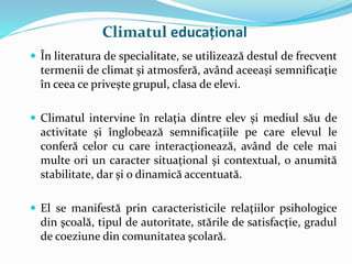 Managementul clasei c4 | PPTX