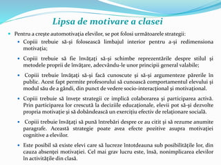 Managementul clasei c8 | PPT