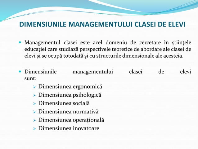 Managementul clasei c9 | PPTX