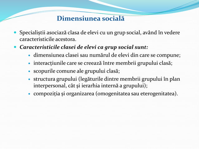 Managementul clasei c9 | PPTX