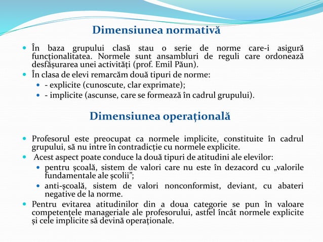Managementul clasei c9 | PPTX