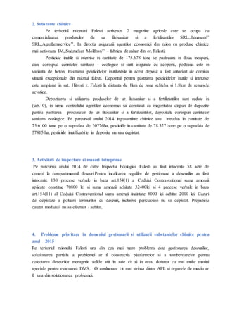 Managementul desurilor si substantelor chimice | DOCX