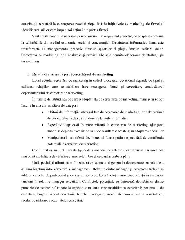 Managementul marketingului | PDF