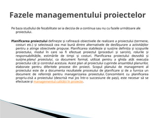 Material complet Managementul de proiect | PPTX