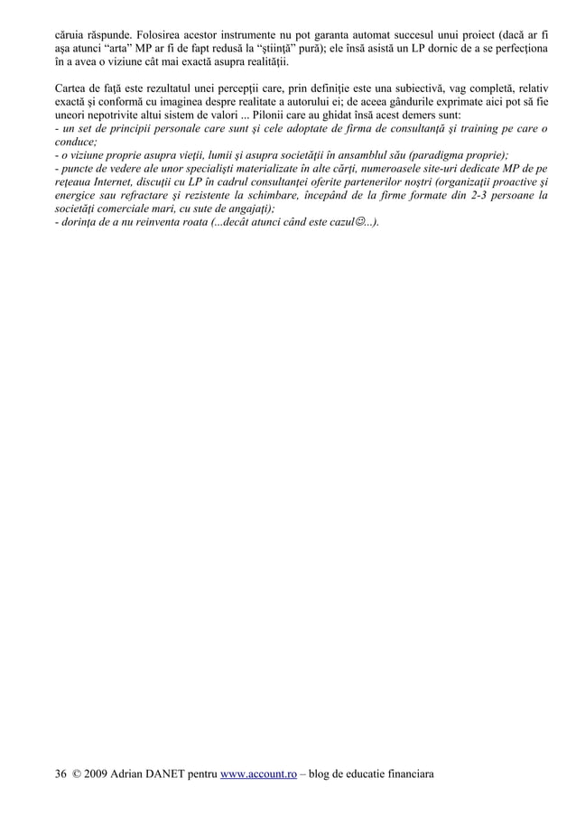 Managementul proiectelor adrian_danet_1 | PDF