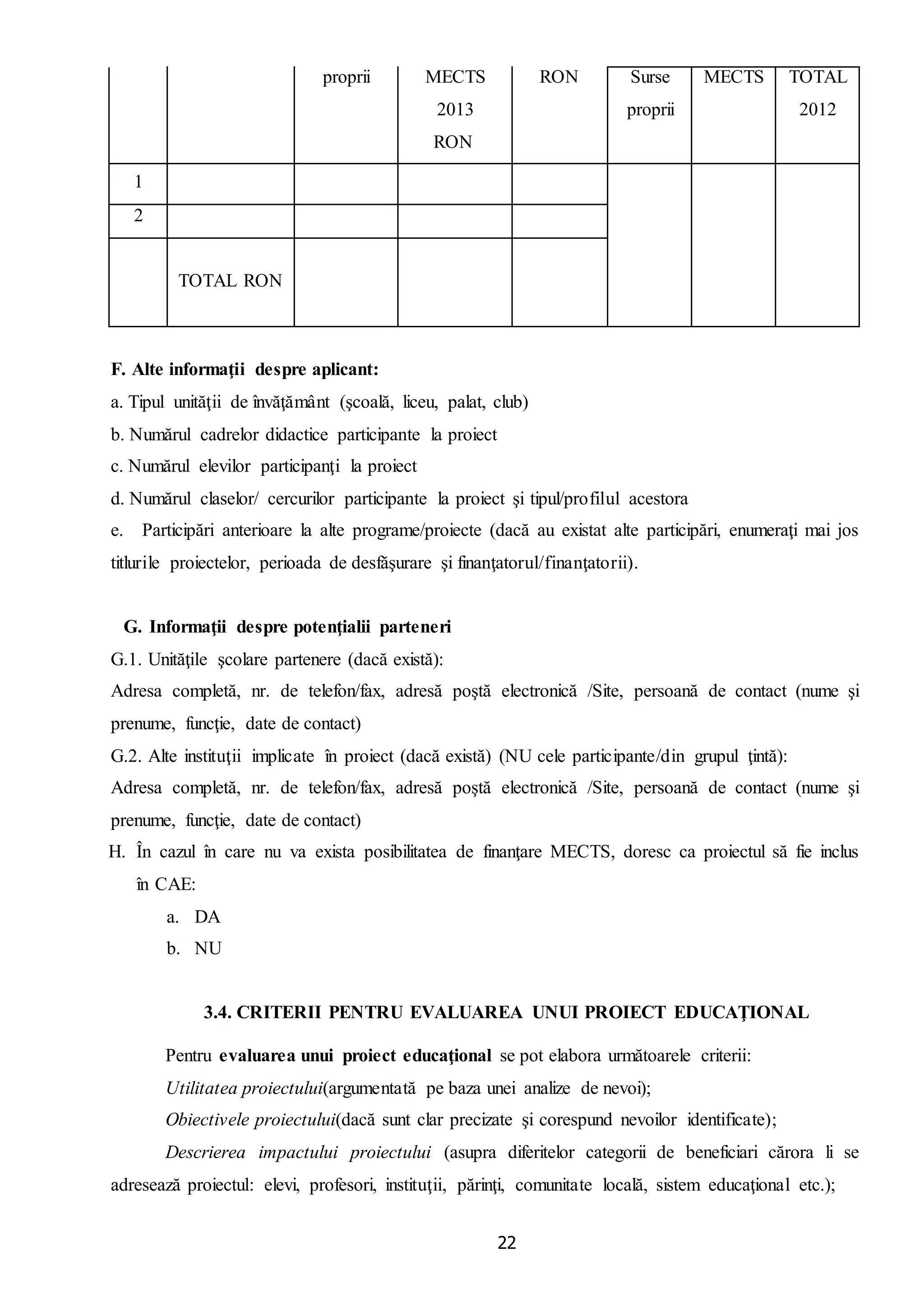 Managementul proiectelor educationale | DOCX