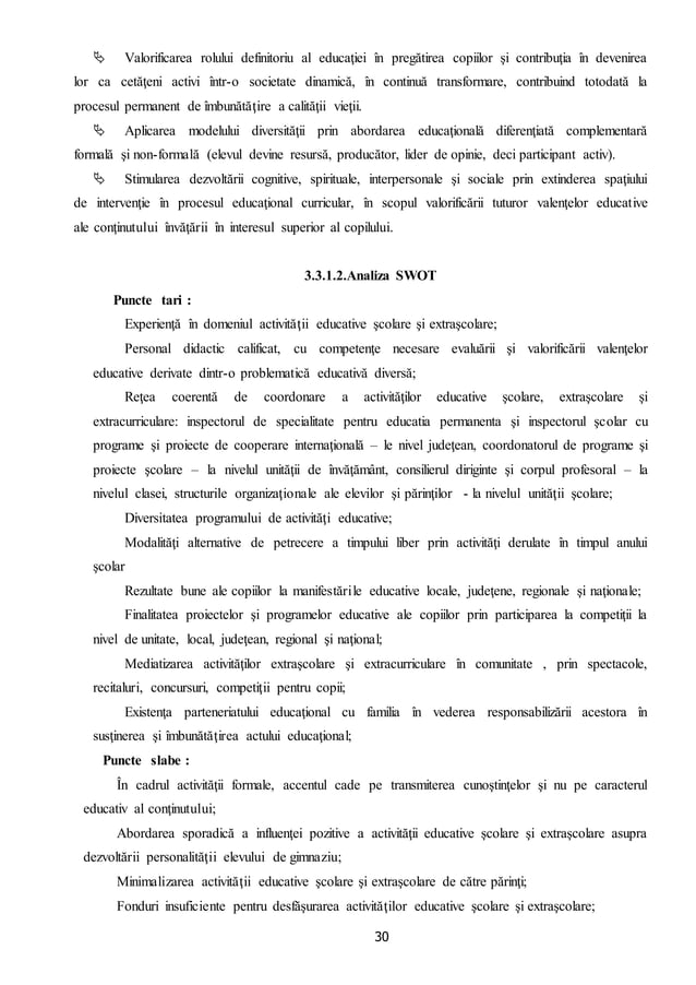 Managementul proiectelor educationale | DOCX