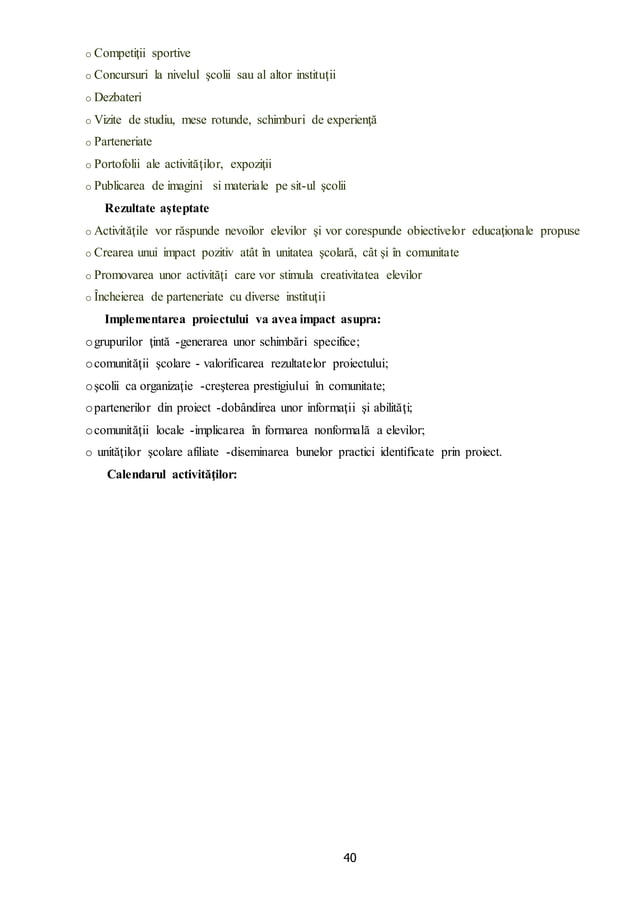 Managementul proiectelor educationale | DOCX