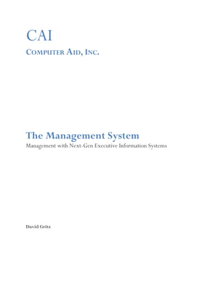 Management With Next Gen Executive Information Systems | PDF | IT and ...