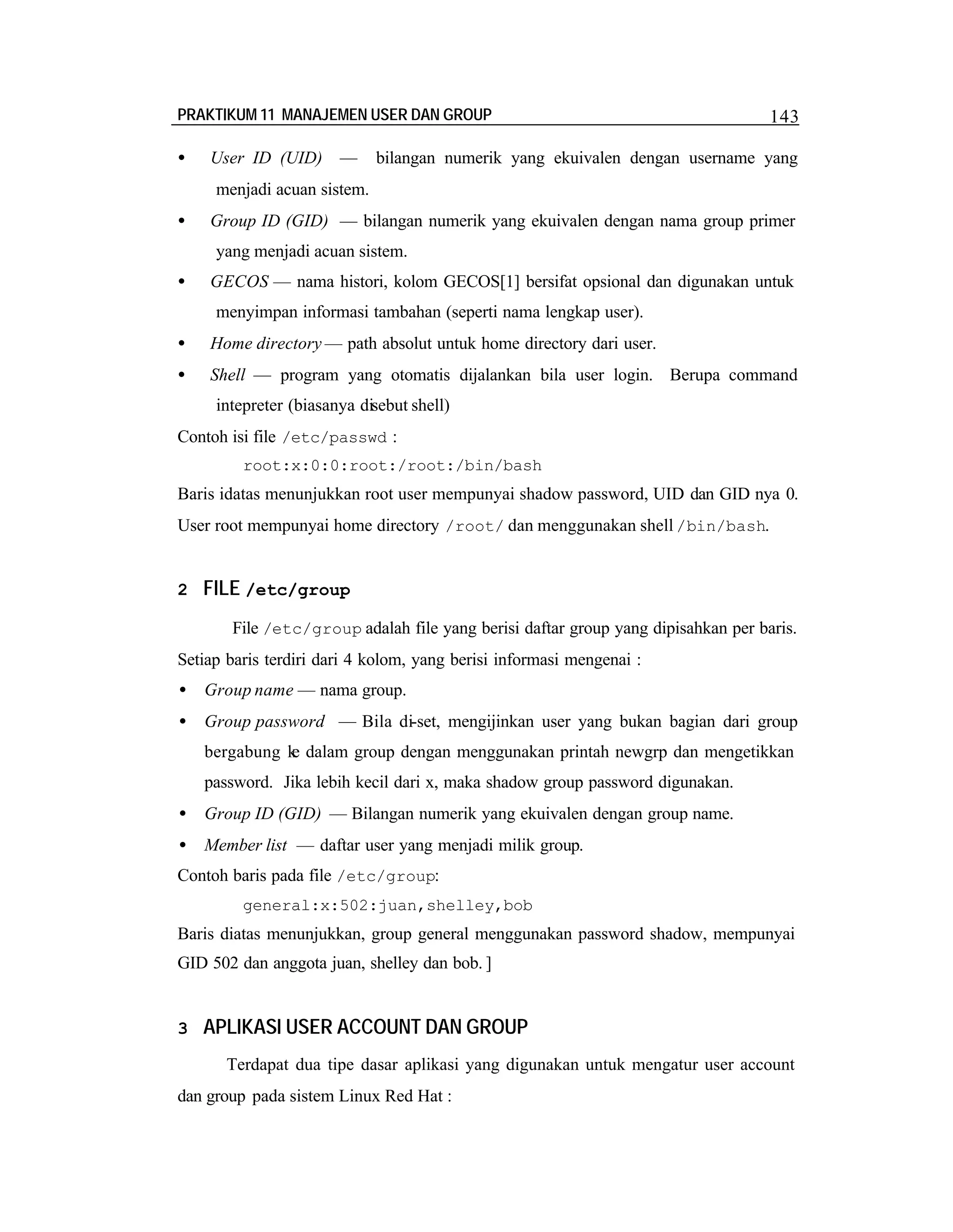 Modul_SO_Managemen User&Group | PDF