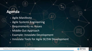 Manage Mission-Critical Requirements Through Agile in Innoslate | PPT