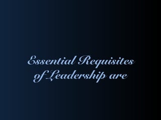 Presentation on “A Case Study Analysis” Leadership styles | PPT