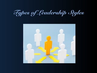 Presentation on “A Case Study Analysis” Leadership styles | PPT