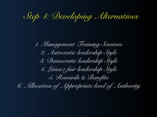 Presentation on “A Case Study Analysis” Leadership styles | PPT