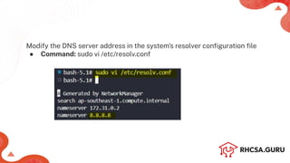 Manage Networking in RHEL - RHCSA (RH124).pdf